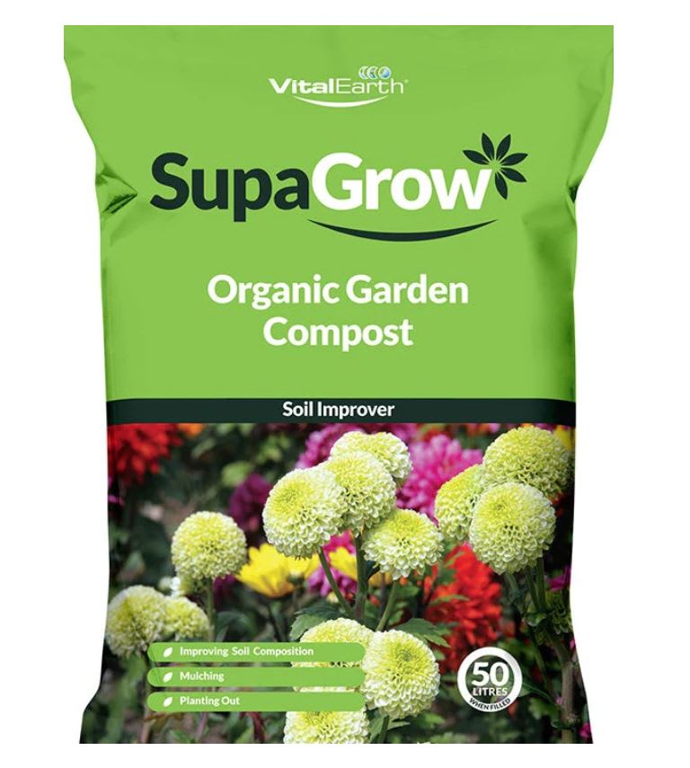 50L SupaGrow Organic Compost Bag – Material Depot